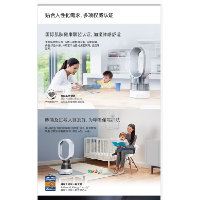 戴森（Dyson）AM10 多功能紫外线杀菌加湿器
